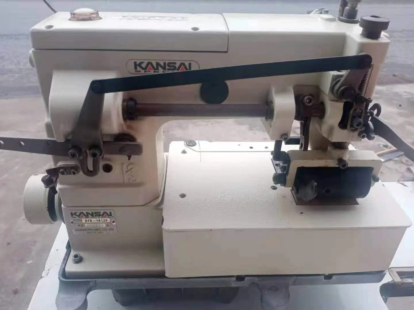 Used Kansai Special DFB-1412P - High-Speed Elastic Machine