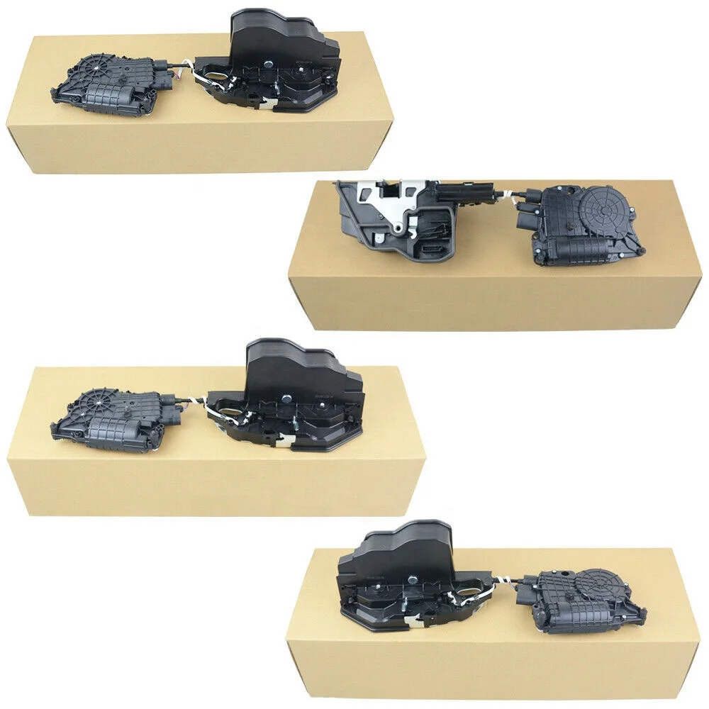 Glossy Door Lock Actuator Front+rear For X5 X6 51217315019 51217315022 ...