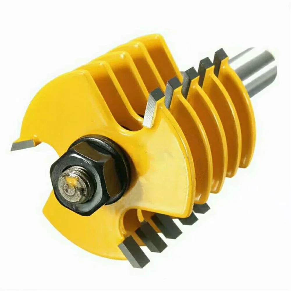 Adjustable Finger Joint Router Bit 1/2 Inch Shank Cutter Tool with 5 ...