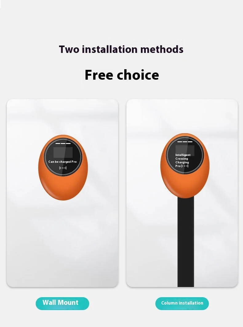 Plastic Ev Charger Enclosure Type 2 7KW-22KW EV AC Wallbox Charge Type ...