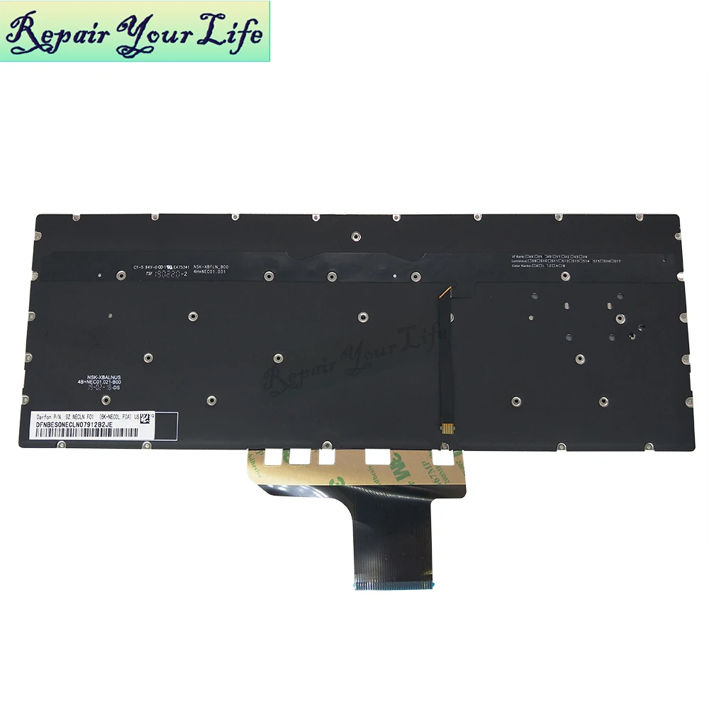 Keyboards Backlight For Hp Pavilion 13an 13 An An0000 An1000 Us English ...