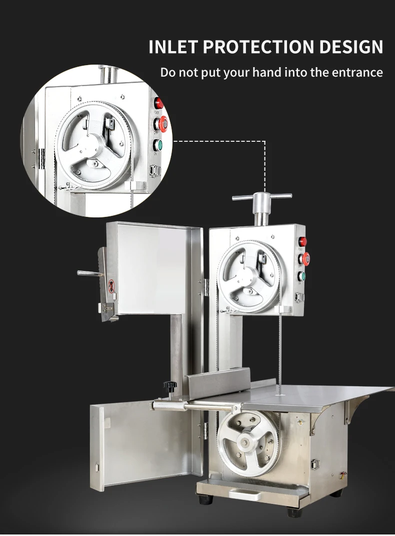 Commercial Electric Meat Steak Fish Pork Cow Beef Frozen Bone Meat Band ...