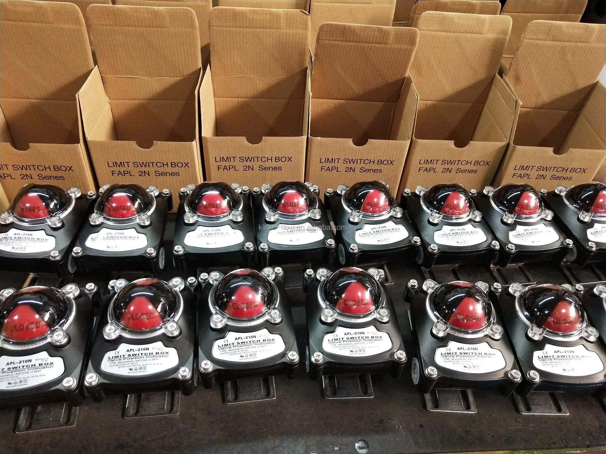 APL210 Series Special for Pneumatic Actuators Mechanical Limit Switch ...