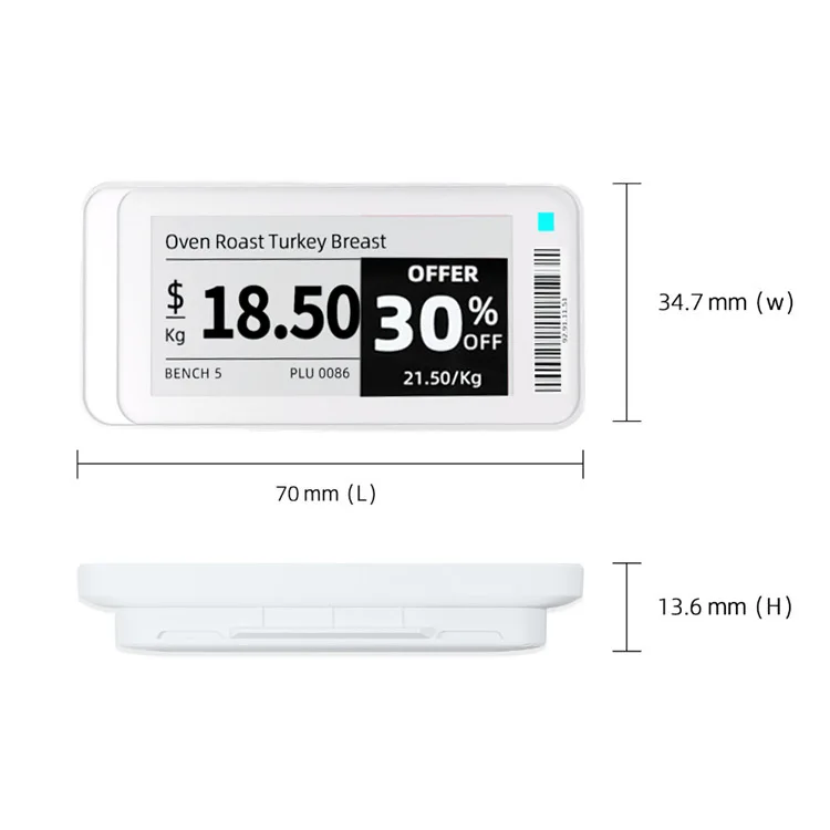 E Ink Digital Price Tags - Efficient and Versatile Solutions