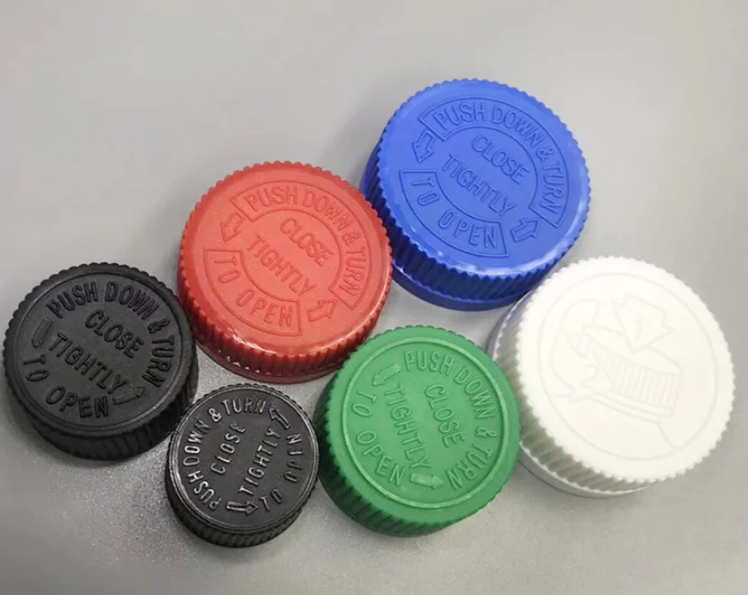 Child Resistant Cap - 89/400 Black CRC Lid with PE Liner