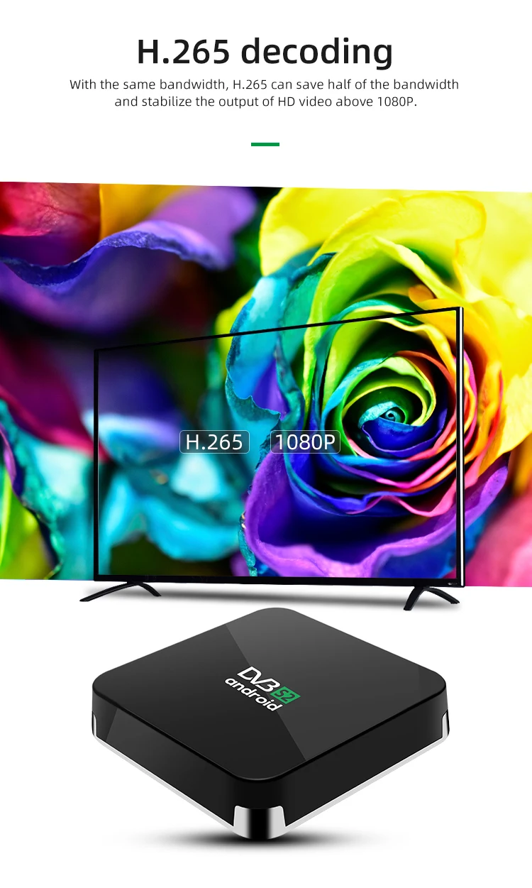 Ott Satellite Tv Receiver 4k Android And Dvb S2 Smart Android Tv Box ...