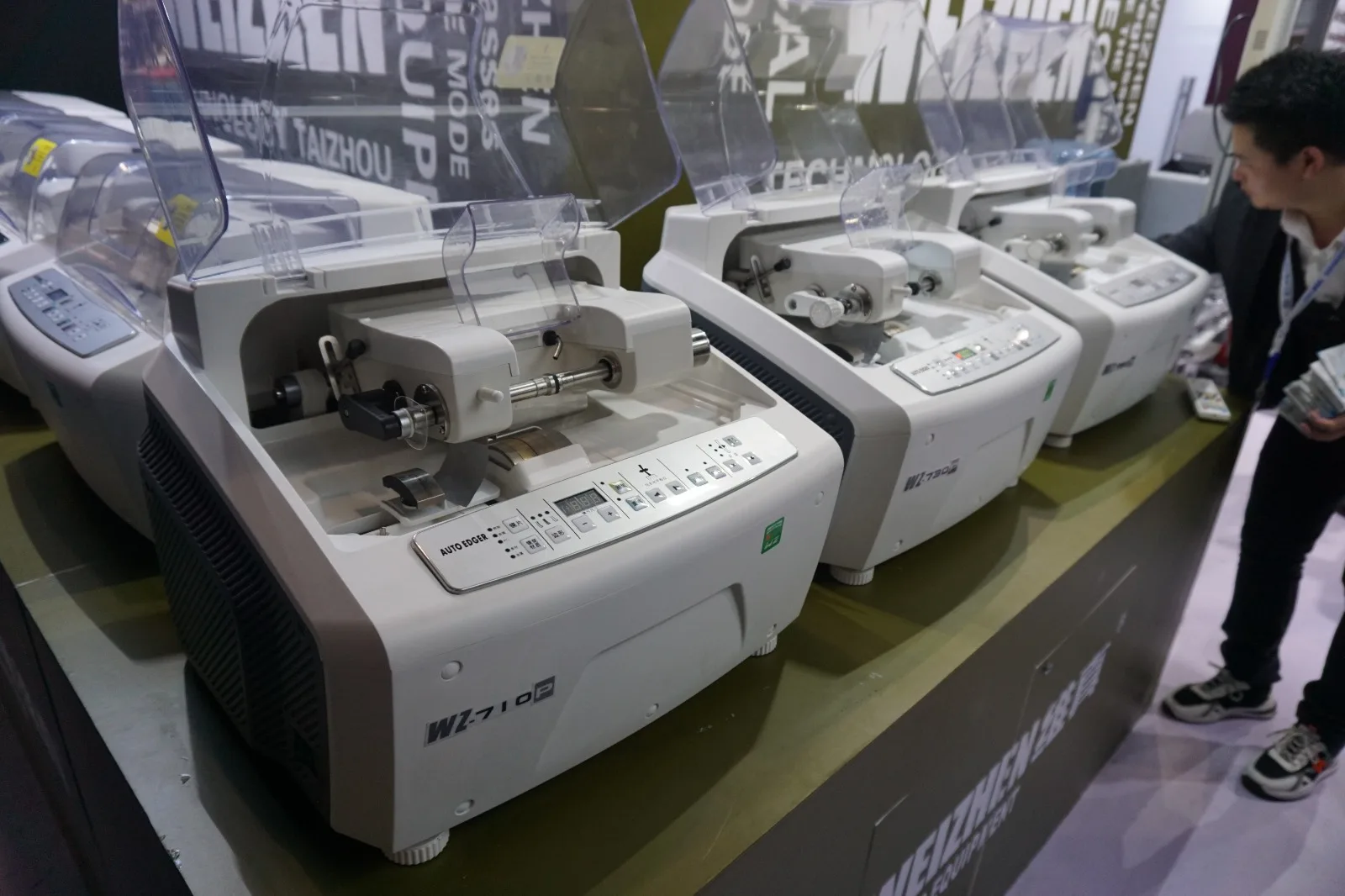 Shtopview Auto Lens Edger Wz-710p(pc/gl/cr) Optical Lens Edging Machine ...