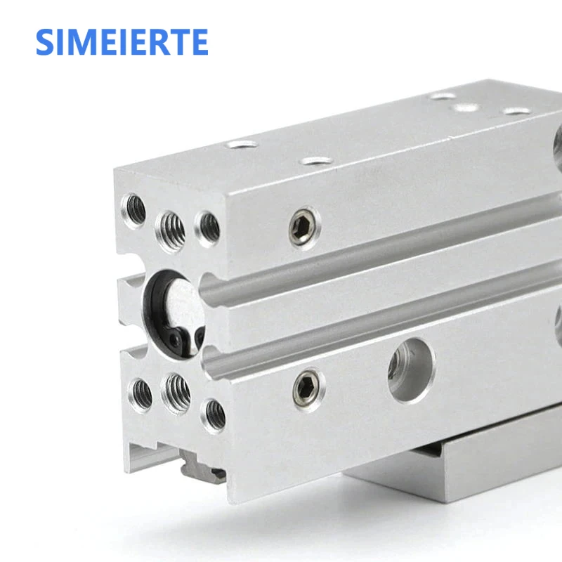 Simeierte Type Precision Pneumatic Cylinder Linear Side Rail Guide Rod ...