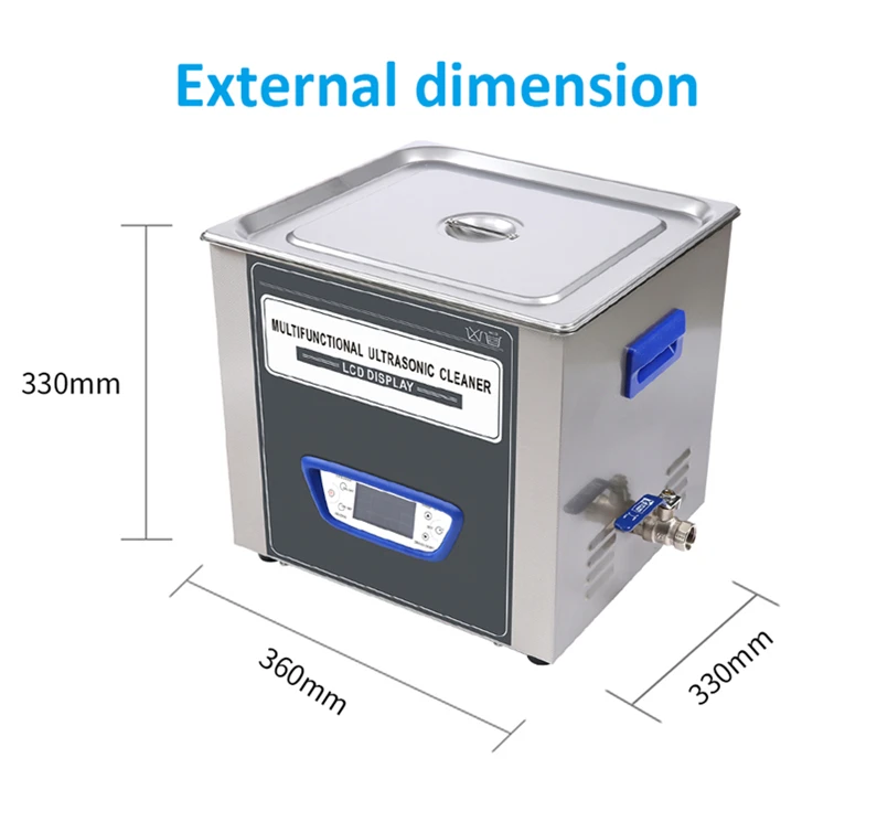 JEKEN TUC-150 Ultrasonic Cleaner - 15L Ultra Sound Washing Machine