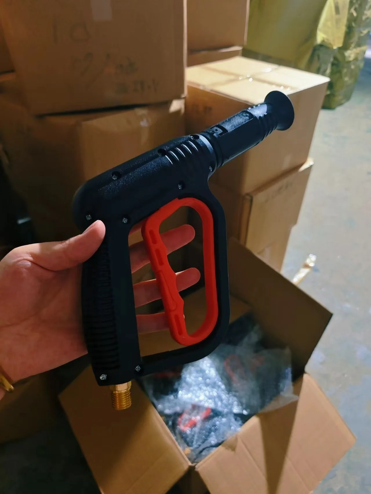 Duckbill Fan-Shaped High-Pressure Plastic Water Gun for Home Car Wash ...