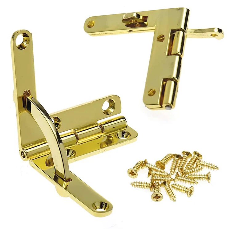 Solid Brass Nickle Plated Quadrant Hinge for Humidor Boxes