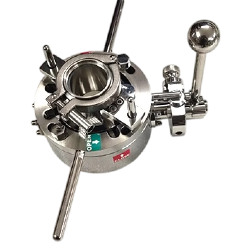 Pharmaceutical Split Butterfly Valve for Cleanroom Powder Containment ...