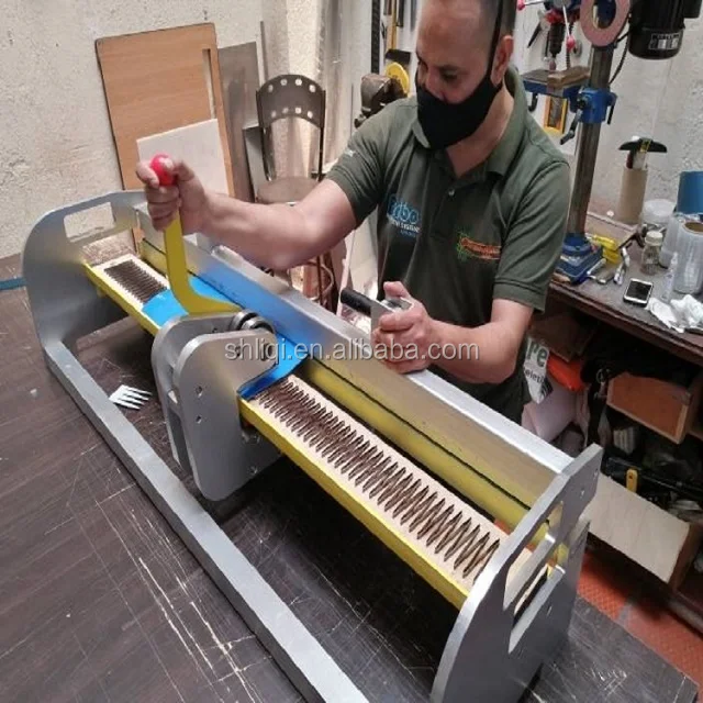 PVC Conveyor Belt Finger Punching Machine 1200mm - LIQI