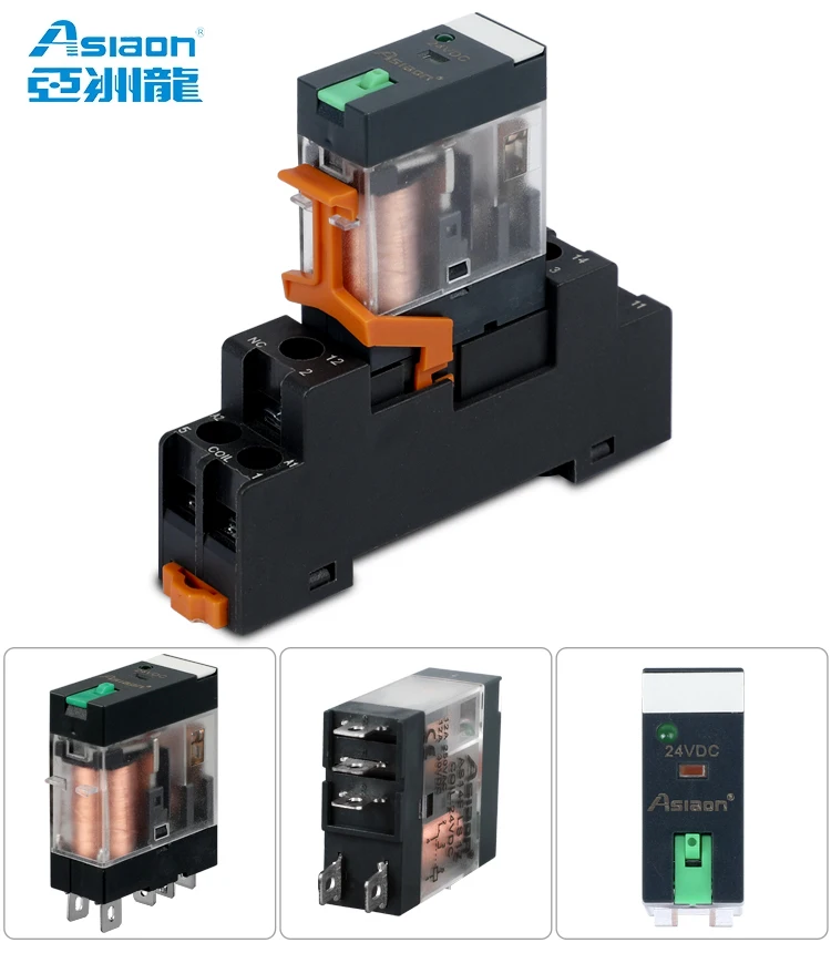 Miniature Voltage Plug-in Relay Module AS14F-LS 1Z 5pin