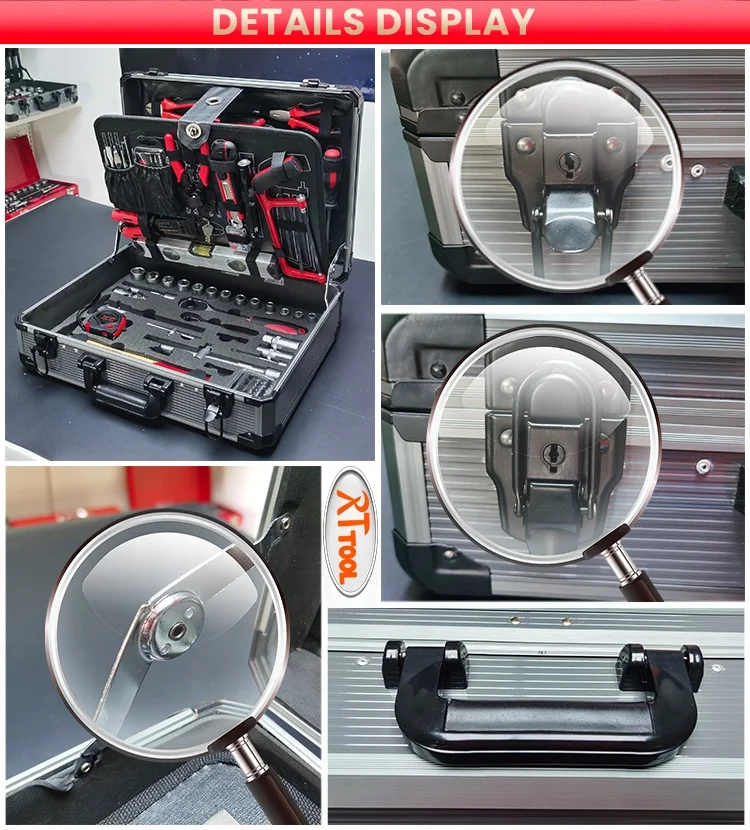 120 Pcs Aluminum Case With Tools Household Repair Hand Tool Set - Buy ...