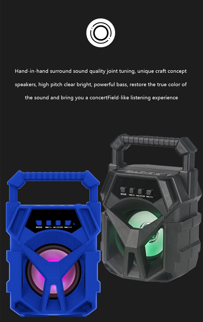 Mini Handheld Portable Soundbar Sound Bar Family Cinema Microphone ...