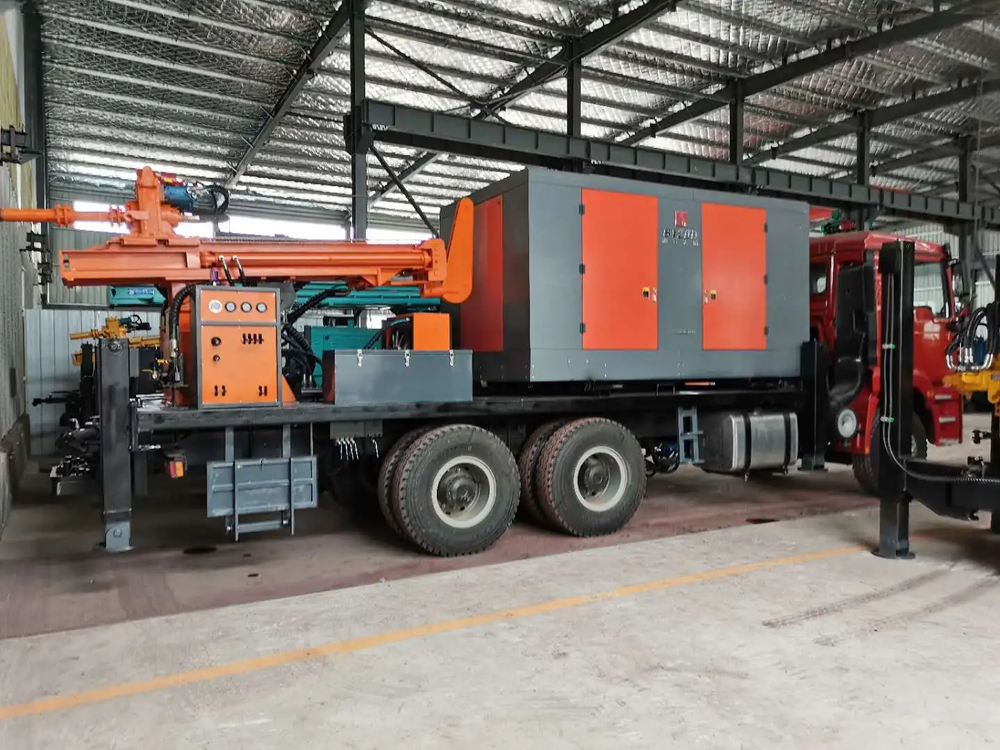 300 Meters Truck Mounted Drill Rig - Integrated & Efficient