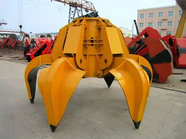 Electric Hydraulic/mechanical Grab Bucket - Heavy Duty