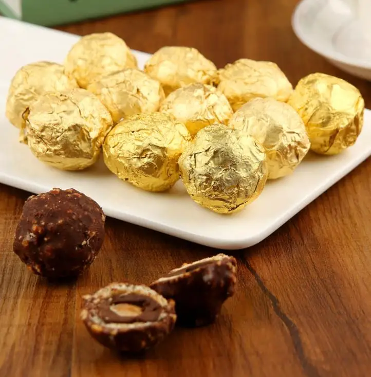 Bulk Round Ball Chocolate Candy With Nuts - Buy Cheap Chocolate Candy ...