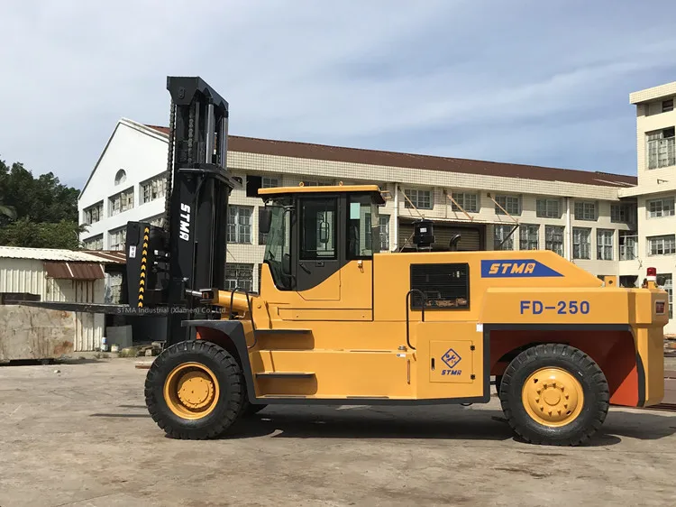 Stma Container Handler Heavy Duty Diesel Foklift Truck 20 Ton 25 Ton 30 ...