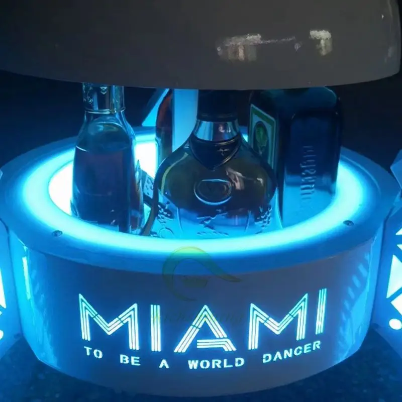 RICHSHINING LED Bottle Presenter Champagne Glorifier Display Chariot ...