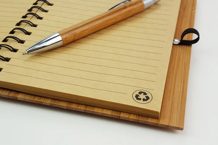 Eco-friendly Bamboo Notebook - Perfect for Promotions