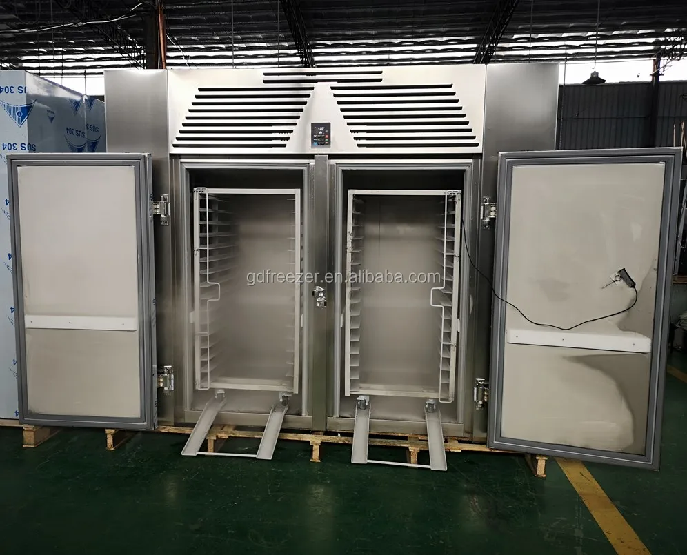 40 Trays 2 Trolleys Commercial Flash Freezer Quick Fast Freezing ...