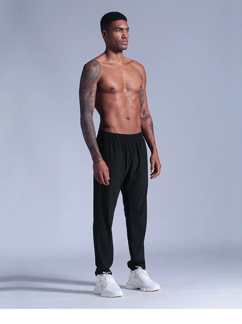 Men's Casual Slim Fit Workout Bodybuilding Sweatpants Gym Track Pants ...