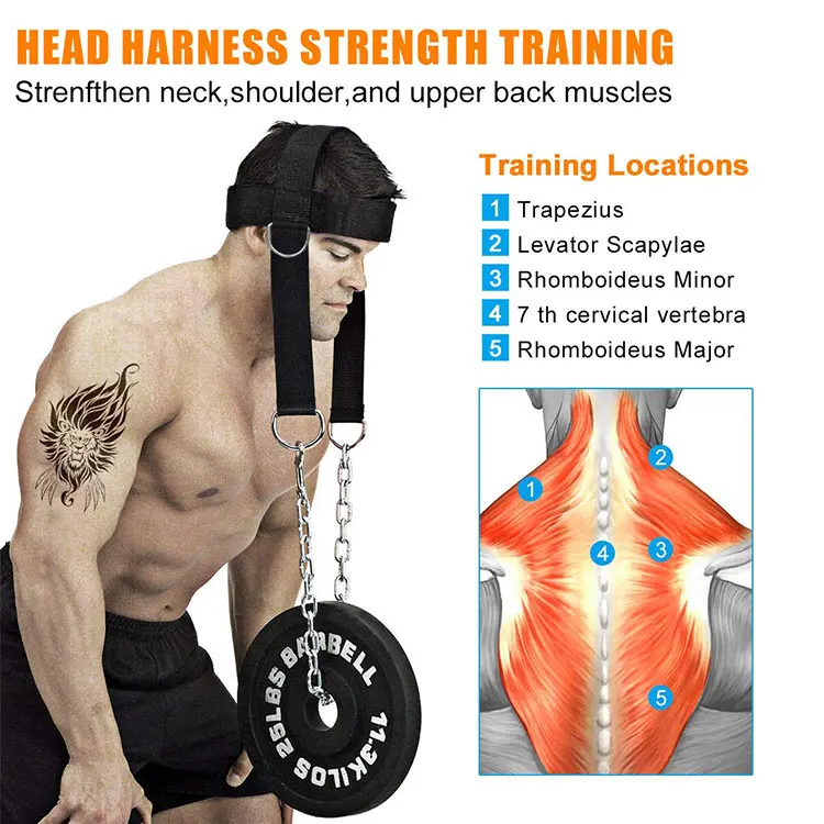 Fitness Head Neck Harness - Strengthen Your Neck Muscles
