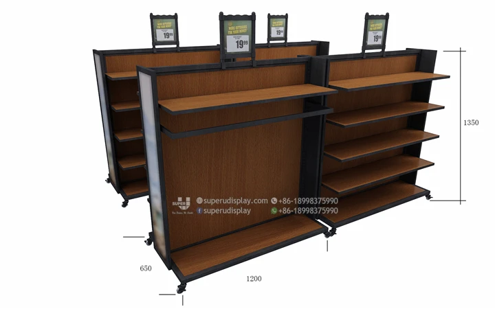 Custom Design Fishing Rod Rack | Retail Display Fixture for Fishing ...