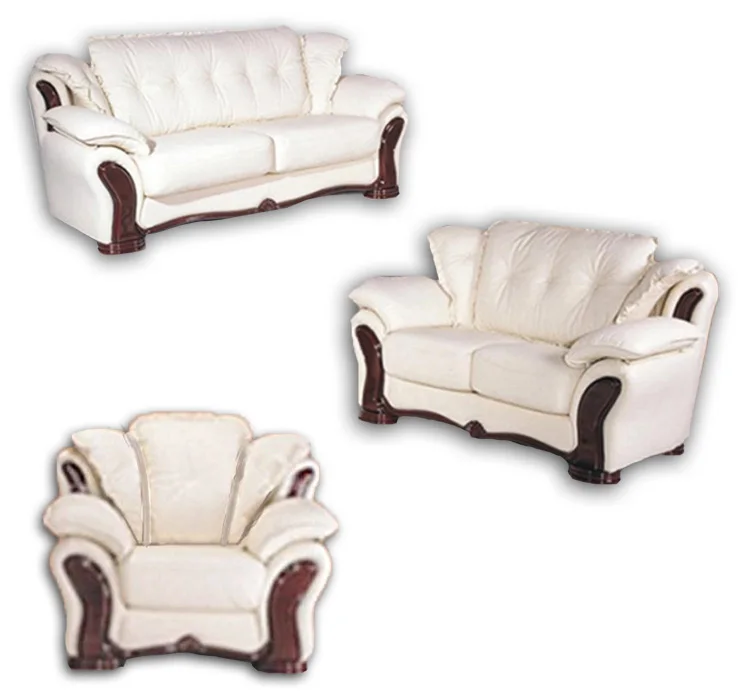Genuine Leather Home Living Room Furniture - Sectional Sofas