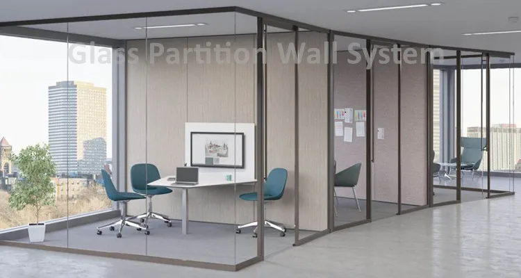 Customized Glass Partition Walls for Modern Office Design