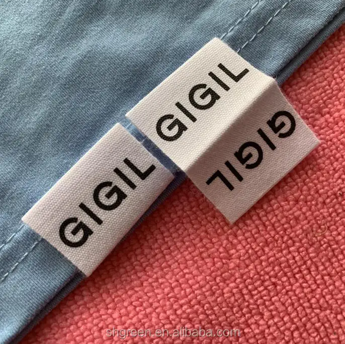 Handmade Book Cover Fold Cotton Hem Label - Sustainable & Stylish