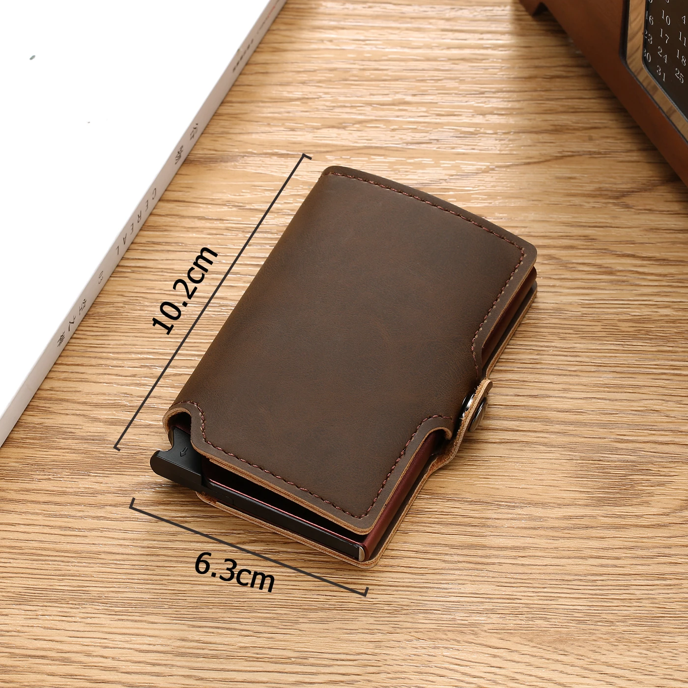 Custom Logo Rfid Metal Aluminum Cards Wallet Push Button Pop Up Credit ...