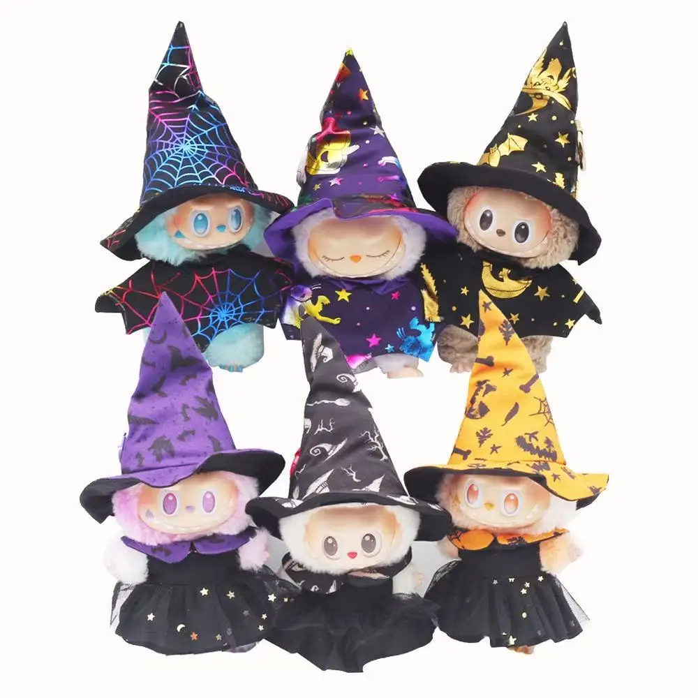 Labubu Halloween Cloak Labubu Spider Web Outfit Labubu Halloween ...