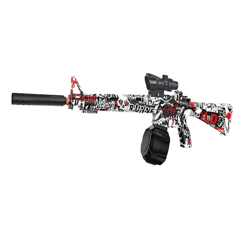 Novelties 2024 M16 Gel Ball Blaster Gun Electric Toy Gun Splatter With ...