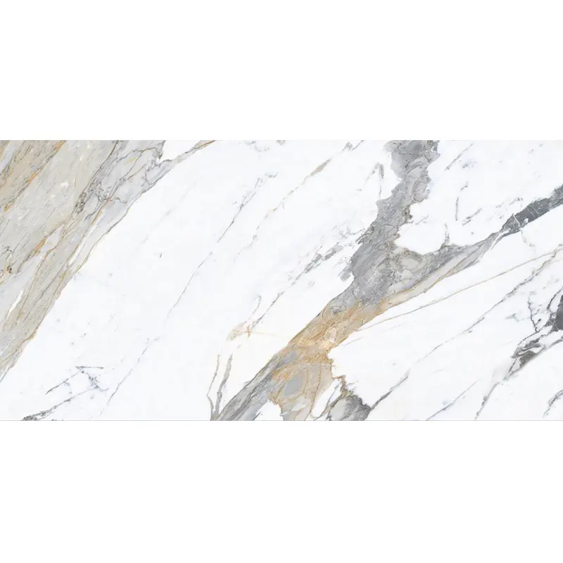 750x1500mm Marble Look Blue Continuous Porcelain Glossy Floor Tile ...