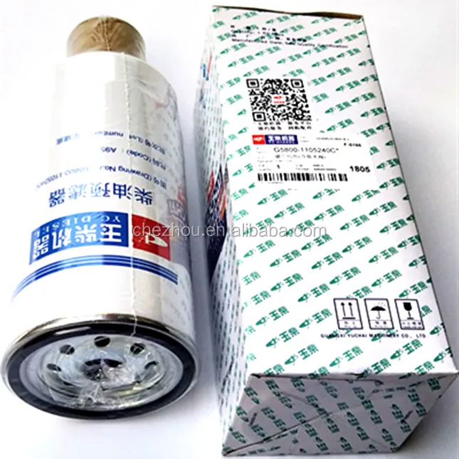 Original Yuchai Fuel Filter G5800-1105240C for Dongfeng Trucks