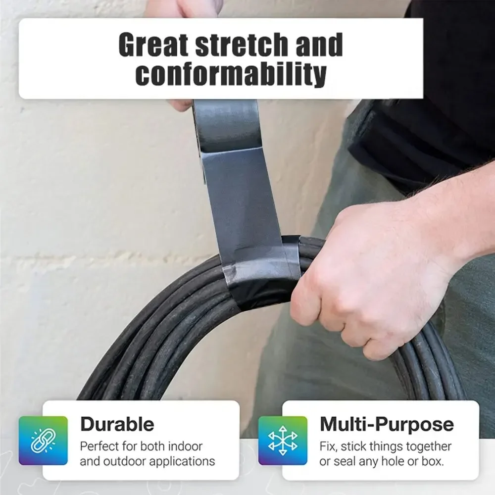 Water Activated Acrylic Adhesive Fabric Tape 48mm PE for Floor & Pipe ...