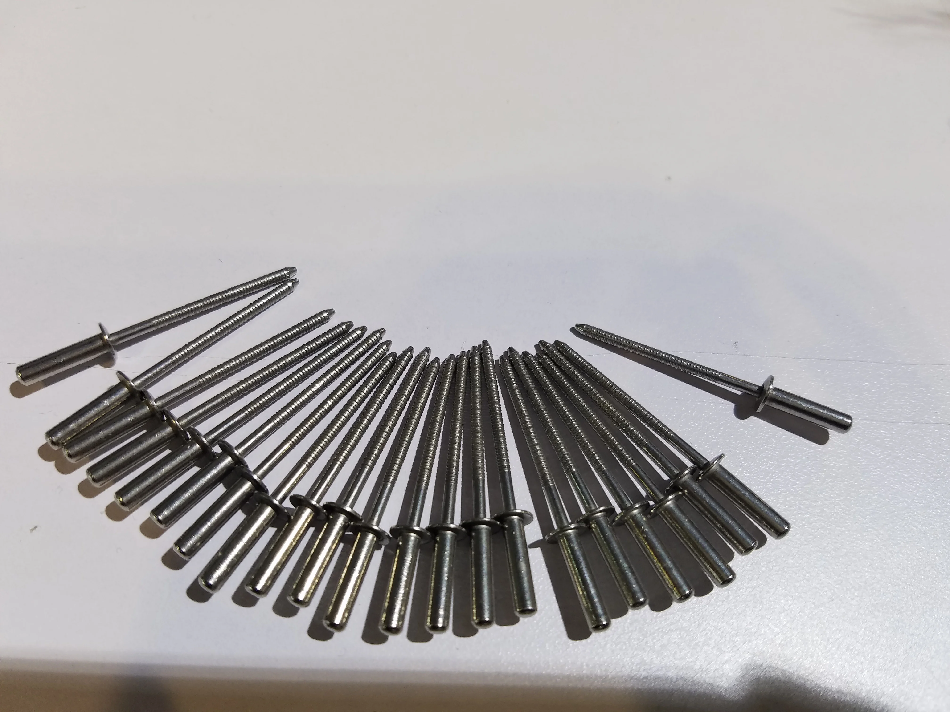 Flat Head Rivets Blind Rivet Rebite Blind Rivet Self-plugging ...