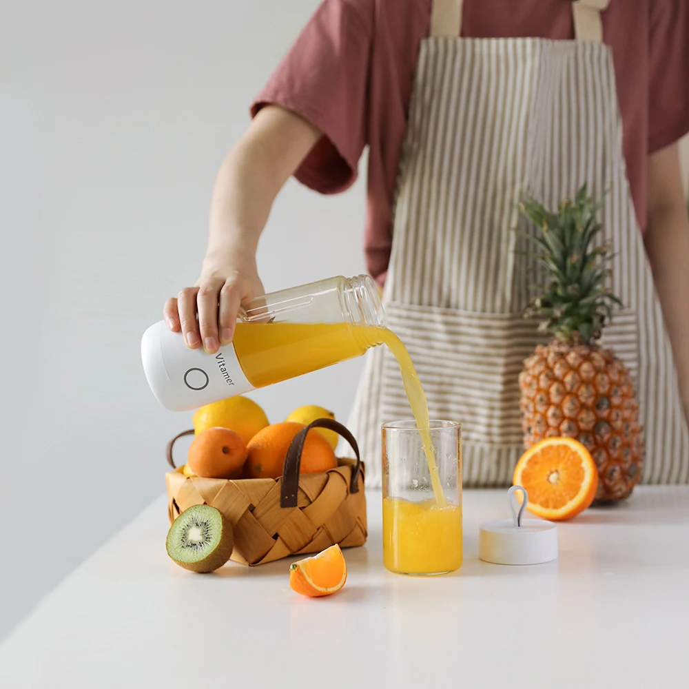 Fruit Mixer Grinder Steel Jar Portable Mini Bottle Hand Blender With ...