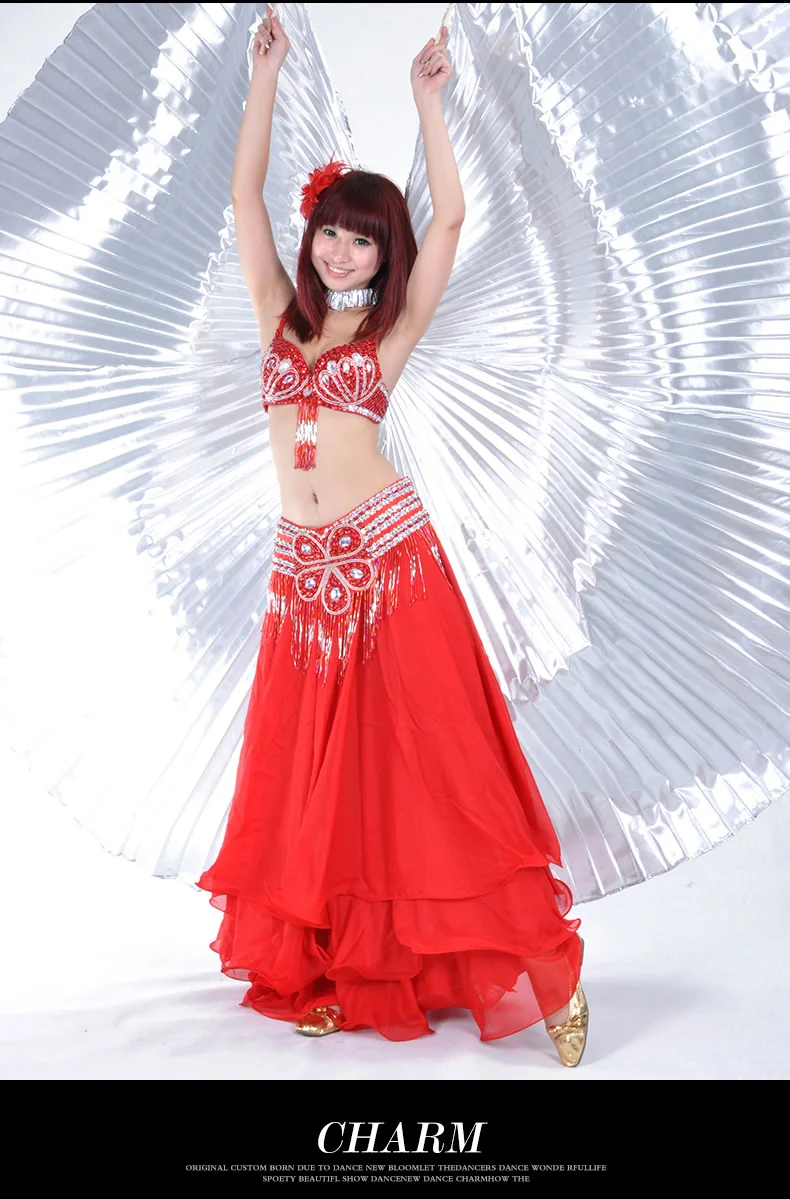 Professional Beads And Sequins Belly Dance Performance Costumes ...