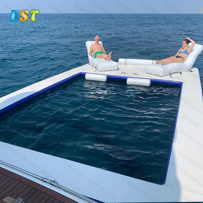 Inflatable Floating Swimming Pool with Net for Sea Swimming