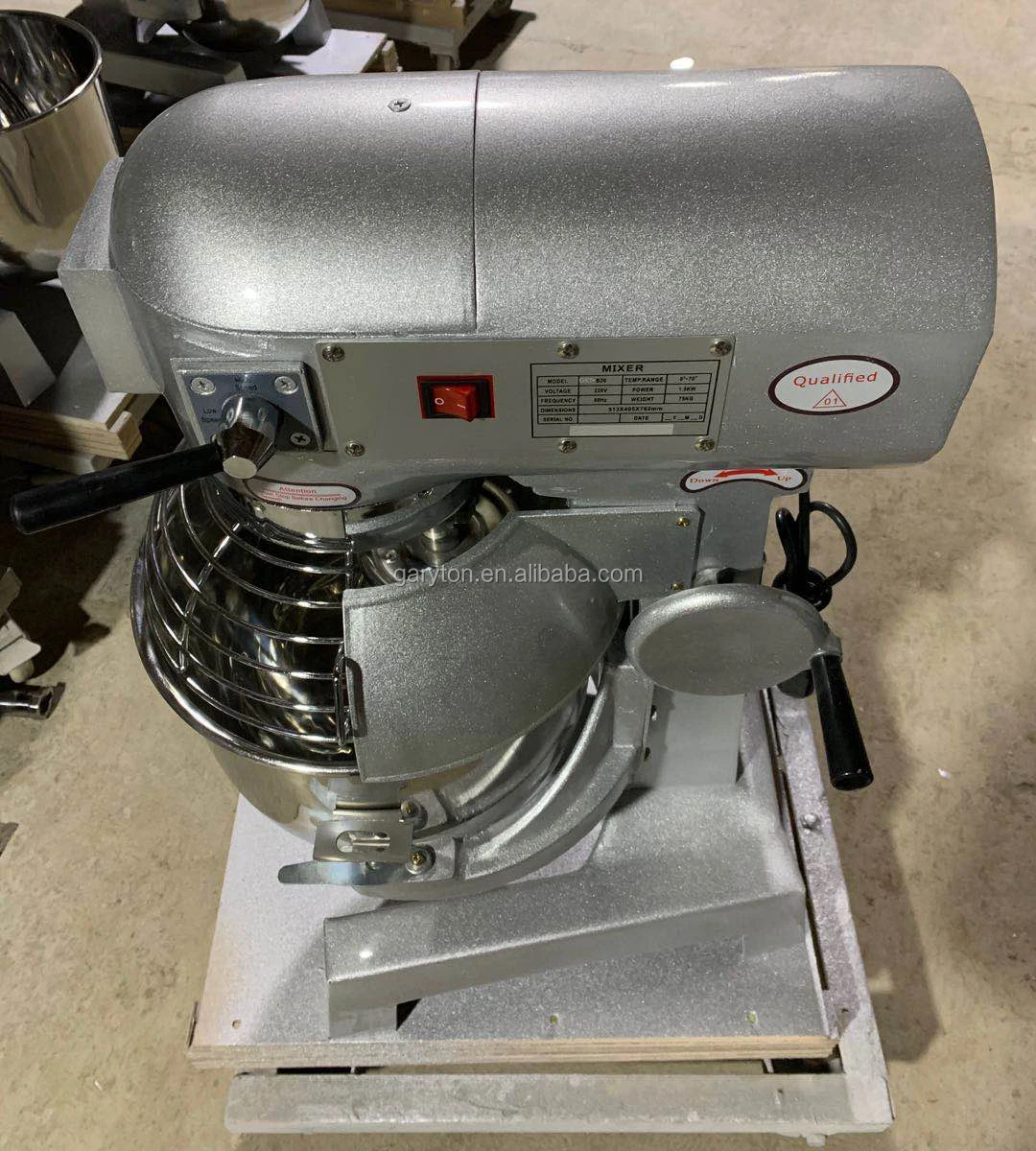 GRT-B20 Commercial Planetary Mixer - 20L Capacity & Video Support