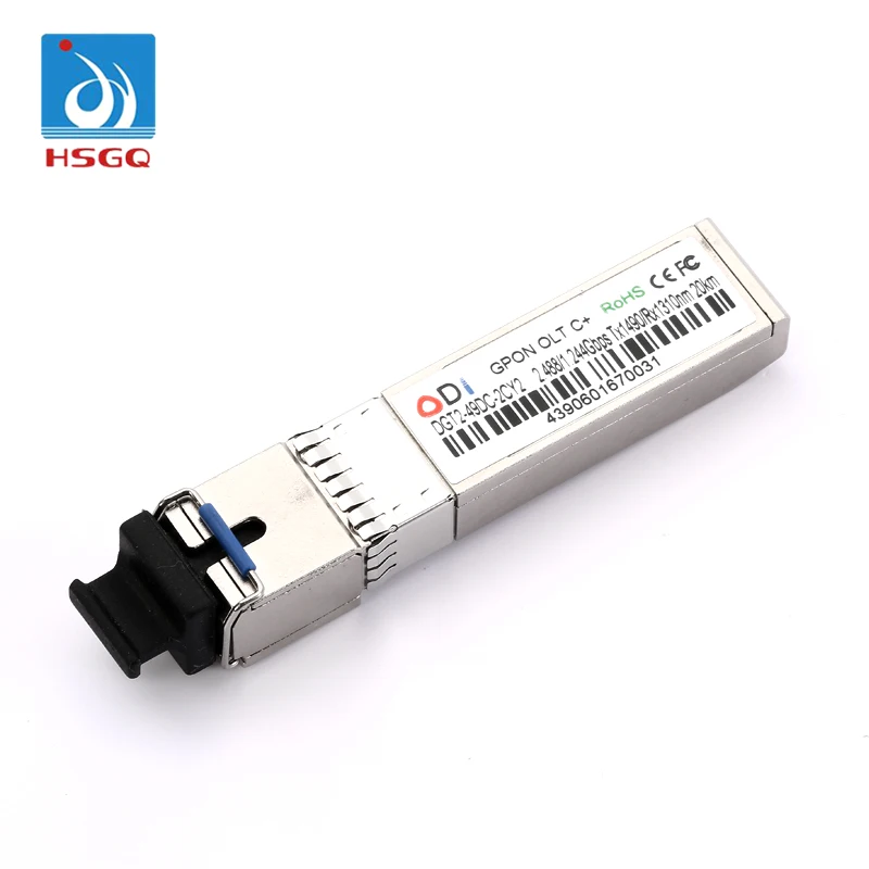 Gpon Pon Olt Module C+ Tx 1490nm Rx 1310nm 20km Sc Sfp Gpon Olt Class C ...