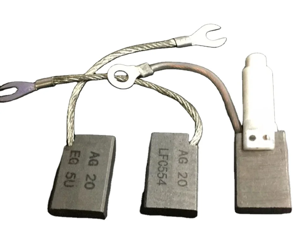 AG20/EG5U AG20/LFC554 Carbon Brushes 8*20*32MM for Earthing Devices and ...