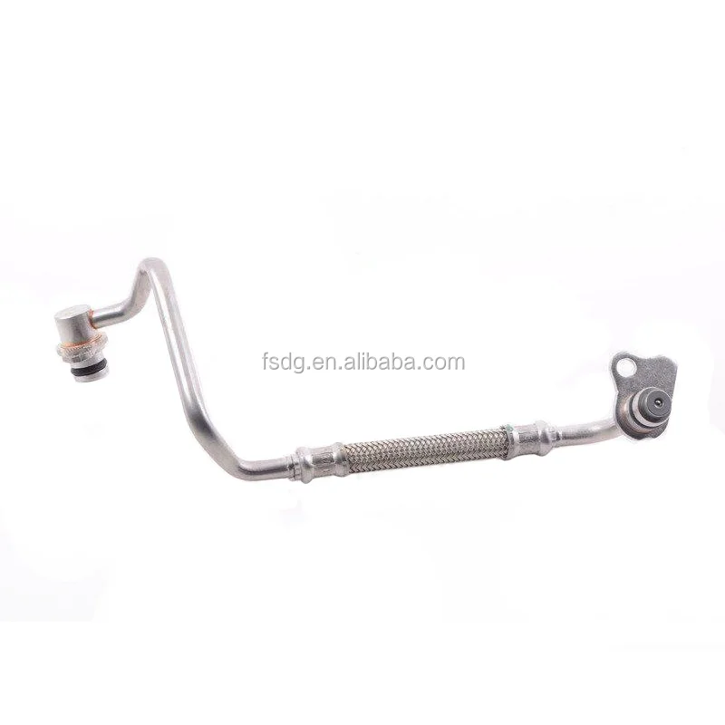 Turbocharger Oil Feed Line with Check Valve for BMW F22 F30 F32
