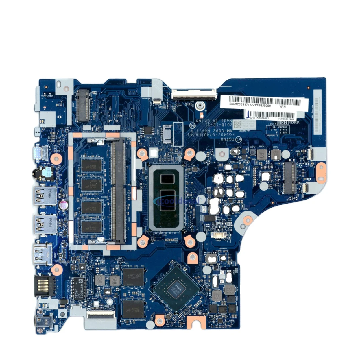 Lenovo L340-15IWL Motherboard - 8th Gen Intel CPU & DDR4