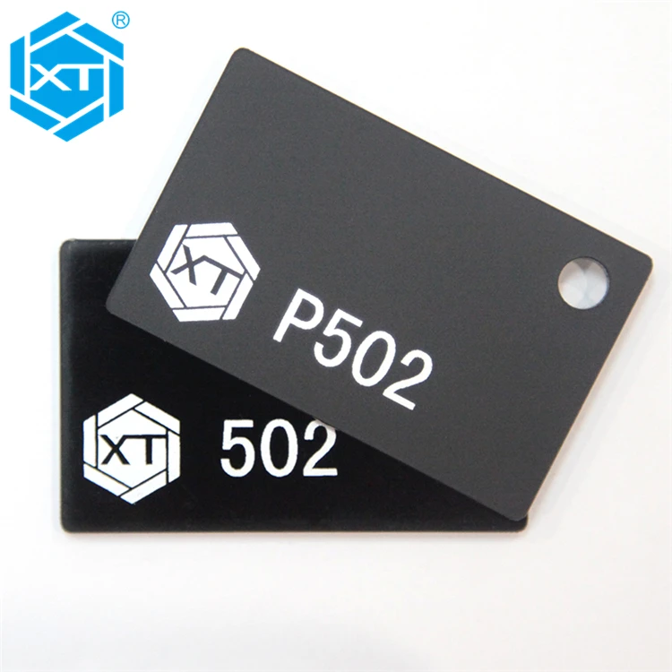 Xintao Black And White Cast Acrylic Sheet Glossy 4x8 Ft Customized