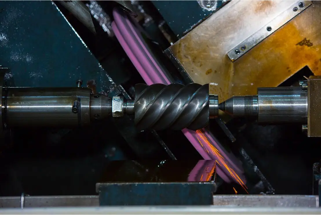 22kw Advanced High Quality Screw Rotors Air Compressor Screw Rotor ...